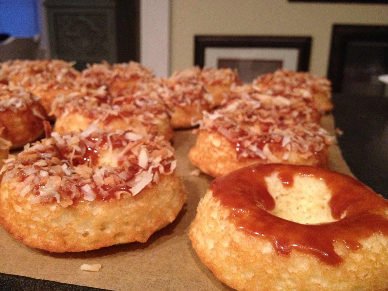 Whisking Through Life: Three words...Baked "Samoas" Donuts
