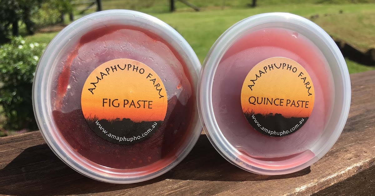 Fig Paste and Quince Paste