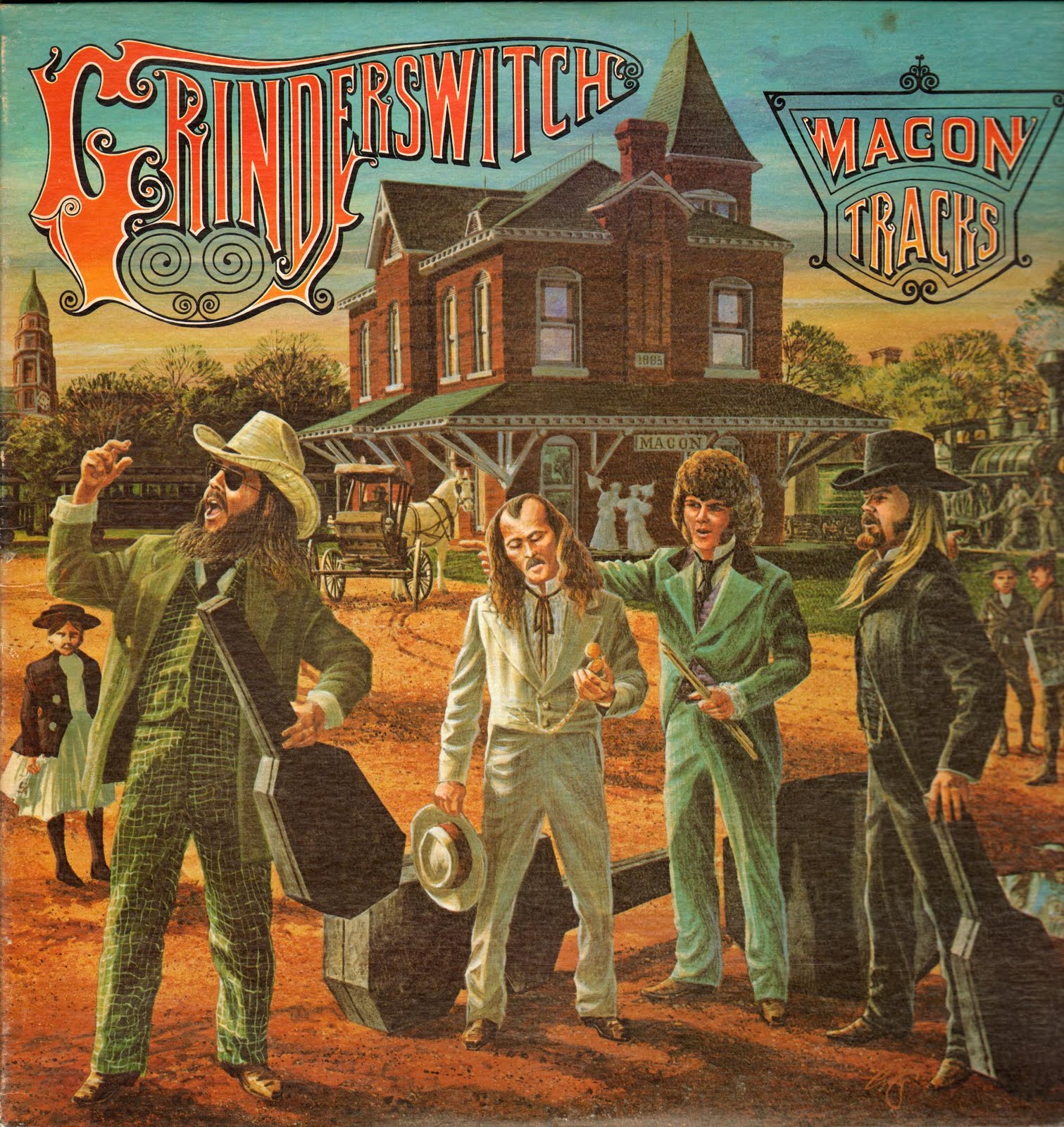 Southern Rock vol 9 : Grinderswitch | Tarkkailija K - Musiikkiblogi