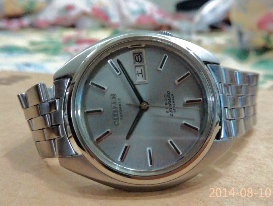 JACK'S TREASURE CHEST OF TIME PIECES: AUTHENTIC VINTAGE CITIZEN LEOPARD ...