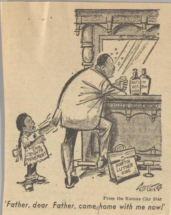 1960s Civil Rights Political Cartoons