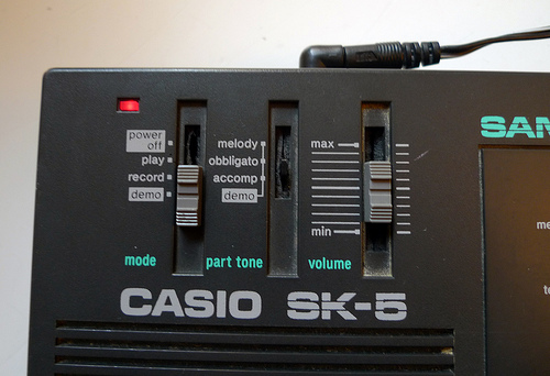 MATRIXSYNTH: Casio SK5 Sampling Keyboard