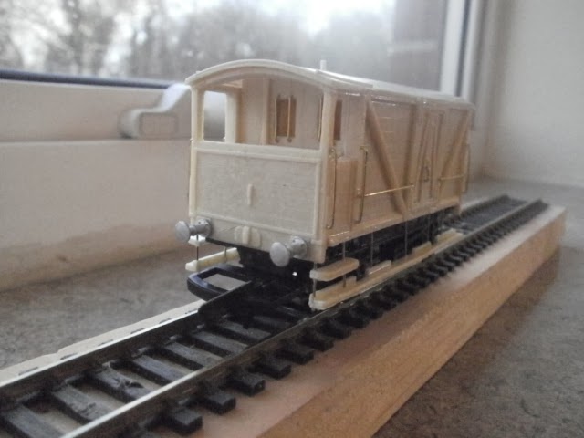 Dorset 3mm Scale Model Railway: Smallbrook Studios Brake Van.