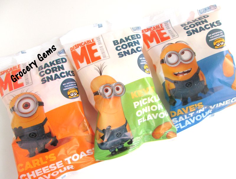 Grocery Gems: Review: Despicable Me Minion Made Baked Corn Snacks