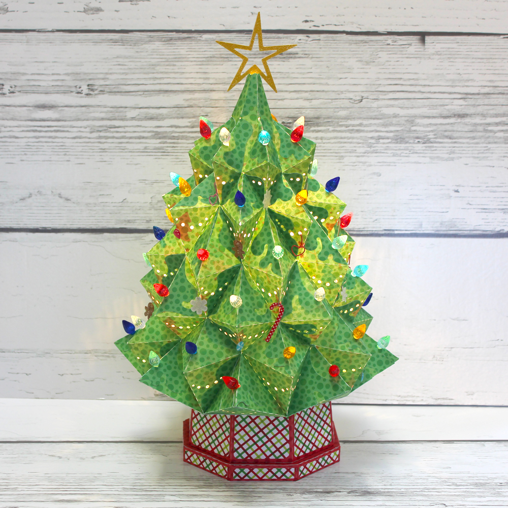 Doodlebug Design Inc Blog: Mix it Up Challenge: 3D Christmas Tree with ...