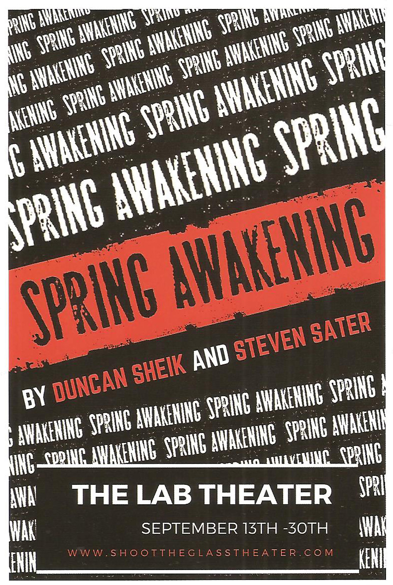 Spring Awakening Poster Broadway