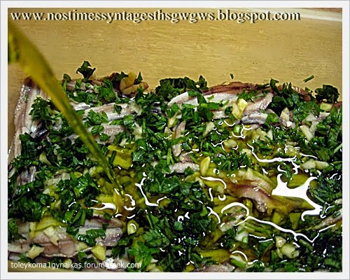 Marinated anchovy (gavro type fish) | deliciousrecipesofgogo