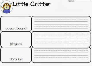 Little Critter Comprehension and Vocabulary Freebies | Little Priorities