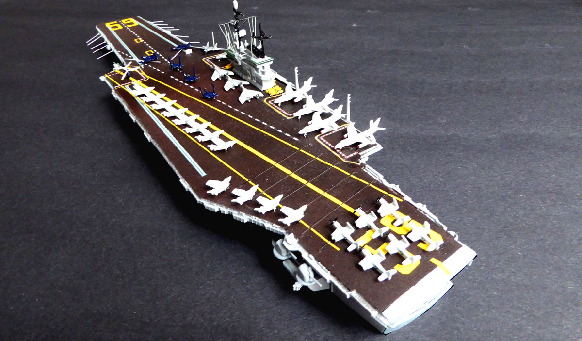 Capital Marine Modellers' Guild: 1/700 Scale Model of USS Forrestal