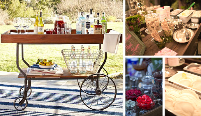 WEDology by Dejanae Events: Food and Beverage Wedding Carts