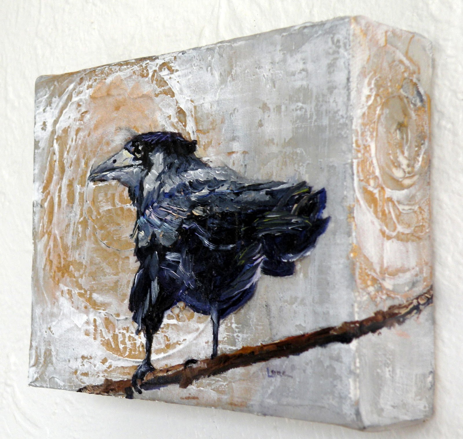 ART FOR LIFE: "SACRED JOURNEY OF THE CROW" ORIGINAL MIXED MEDIA ON ...