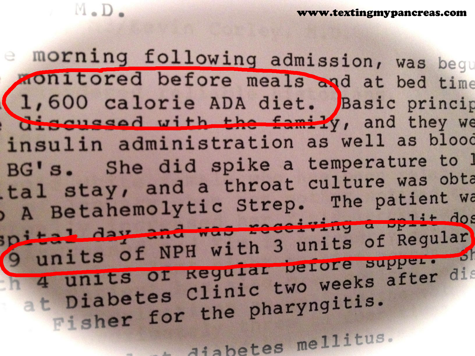 Texting My Pancreas: November 2012