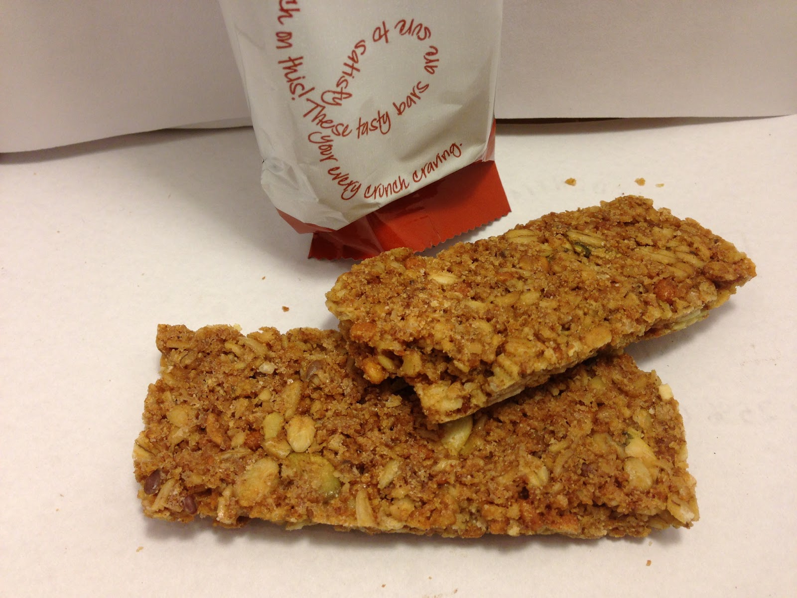 Crazy Food Dude: Review: Kashi Pumpkin Spice Flax Crunchy Granola Bar