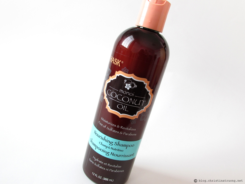 Christina Truong: HASK Monoi Coconut Oil Nourishing Hair Care Collection