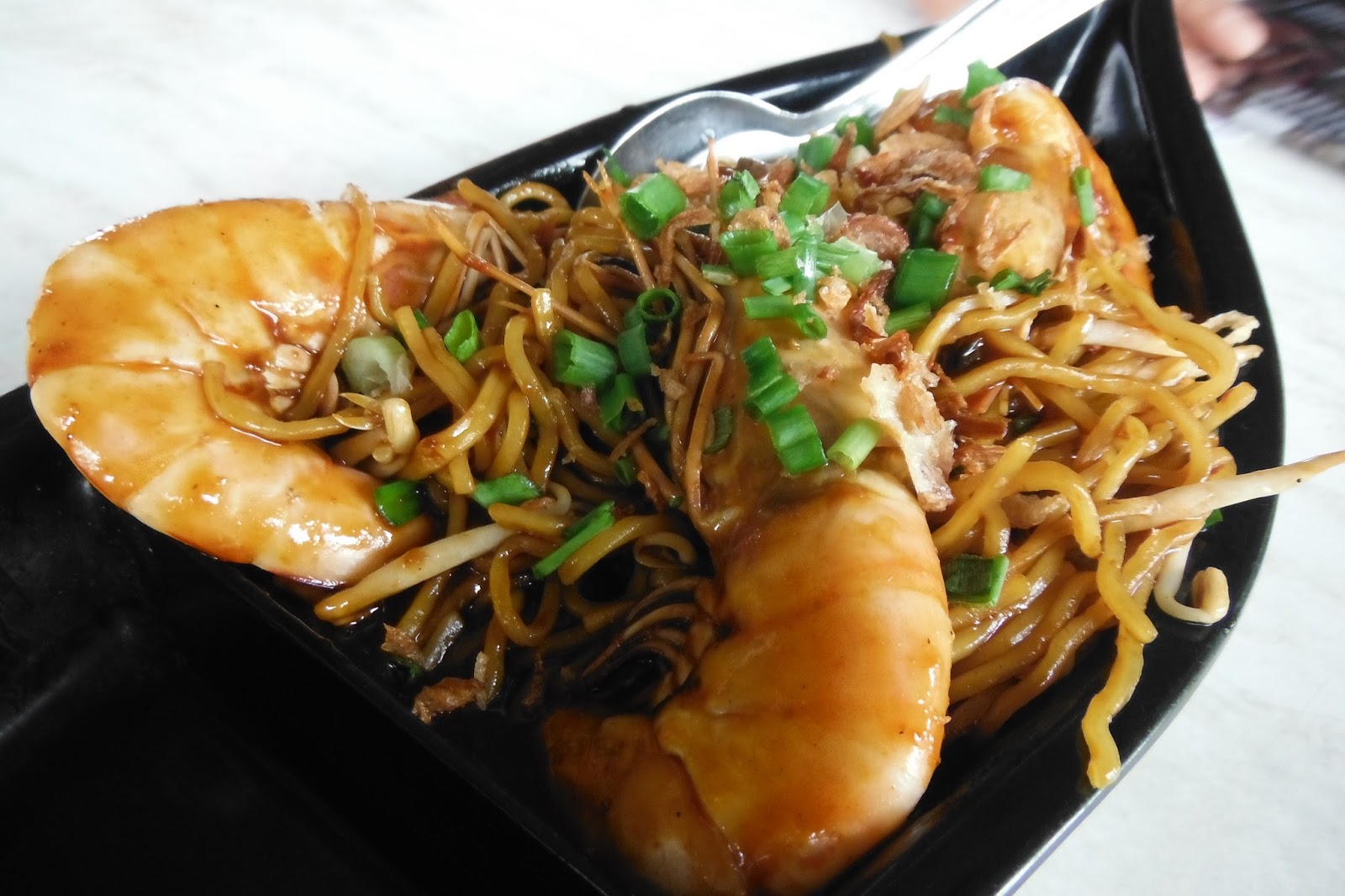 haPpY HaPpY: Mi Udang Mak Jah @ Kg. Menteri, Kuala Sepetang