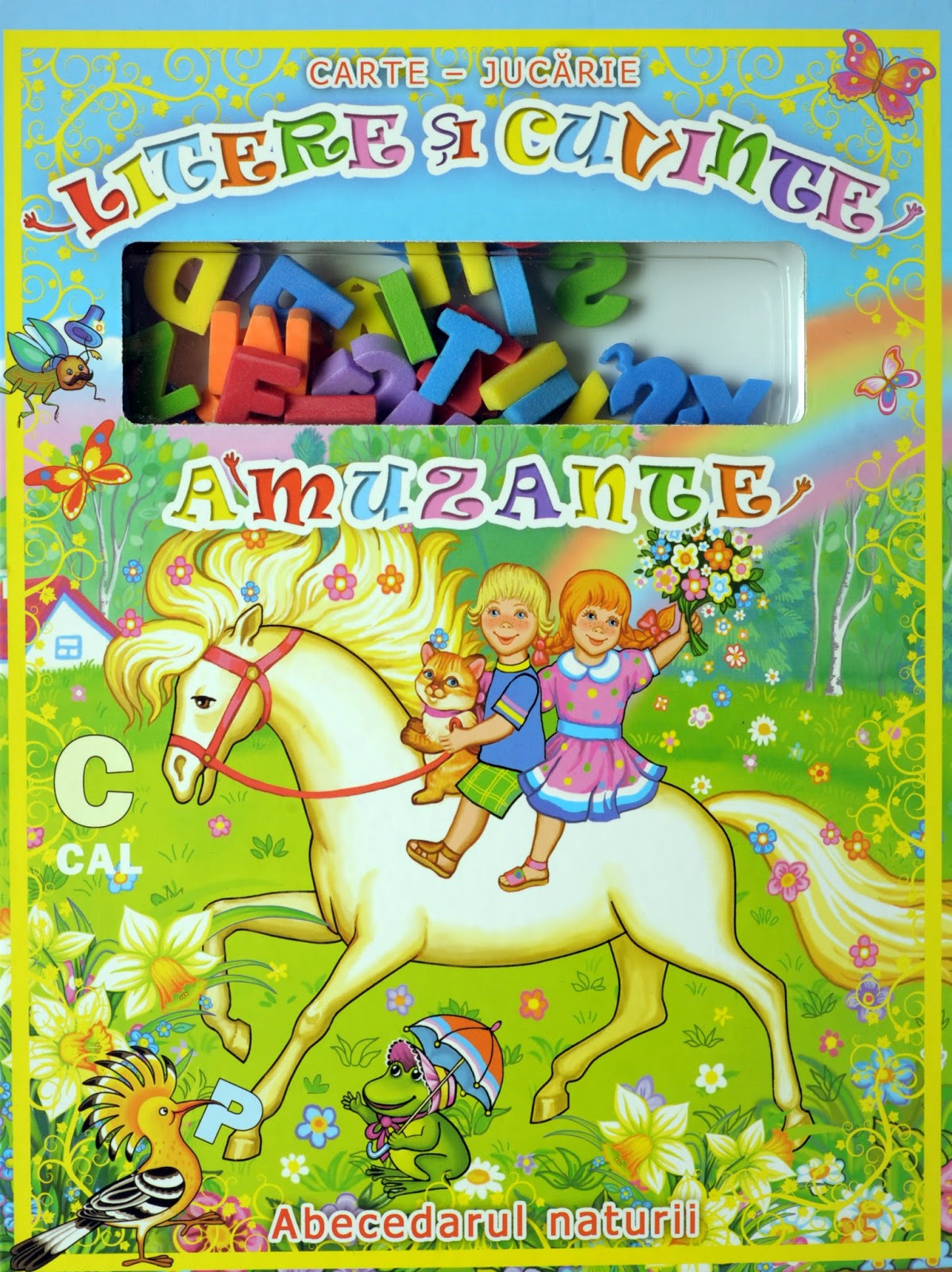 Carti editura Roossa: Abecedarul Naturii – Litere si cuvinte amuzante