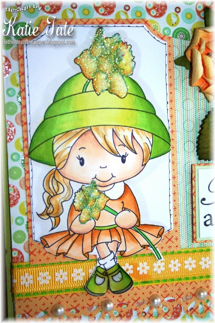 Both Sides of the Paper: Bloom and Grow! Flower Power Daffy