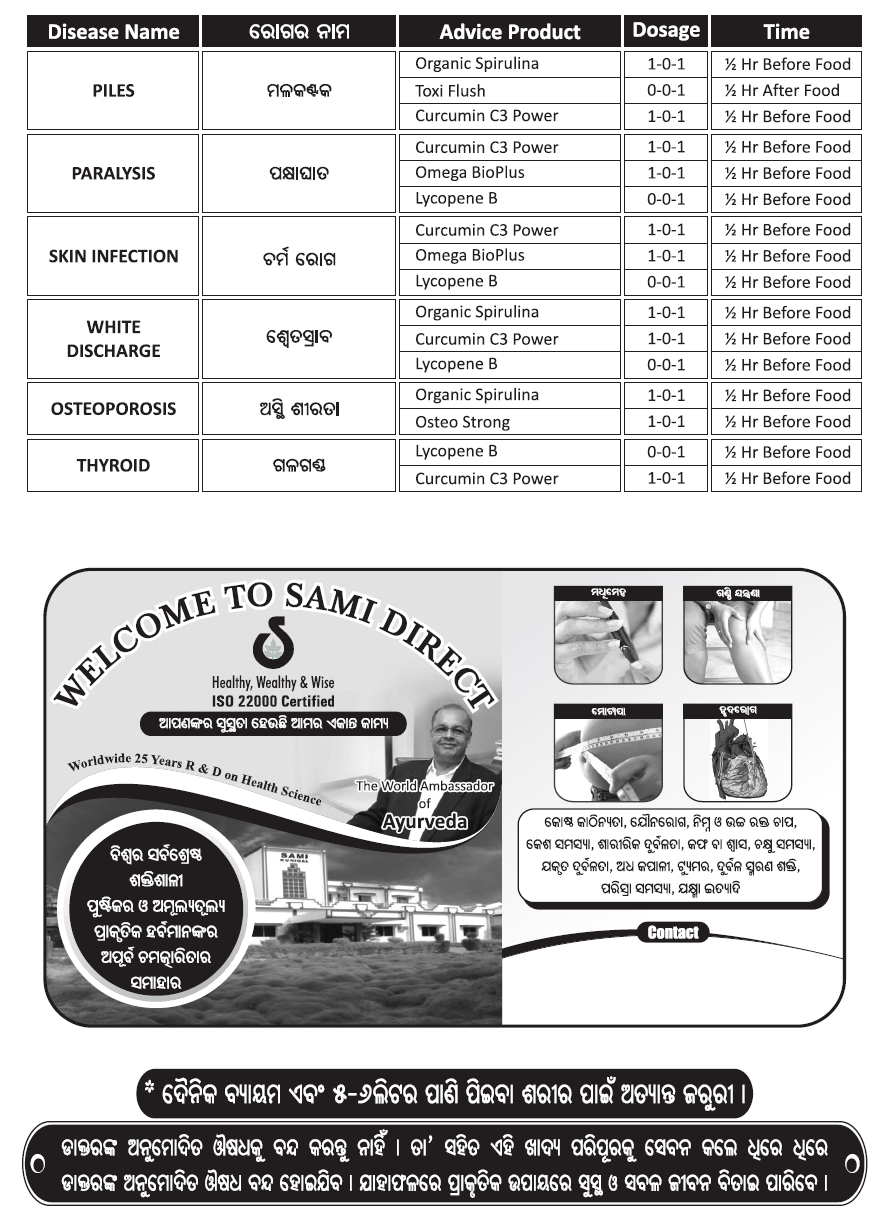 SAMI DIRECT ONLINE: Products