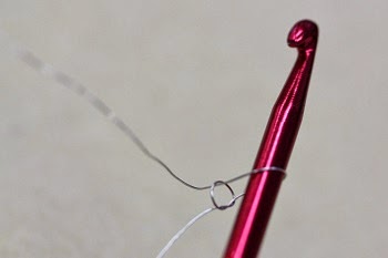 Three Strand Wire Crochet Necklace