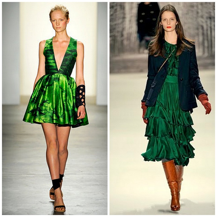 green fashion | simple fashion