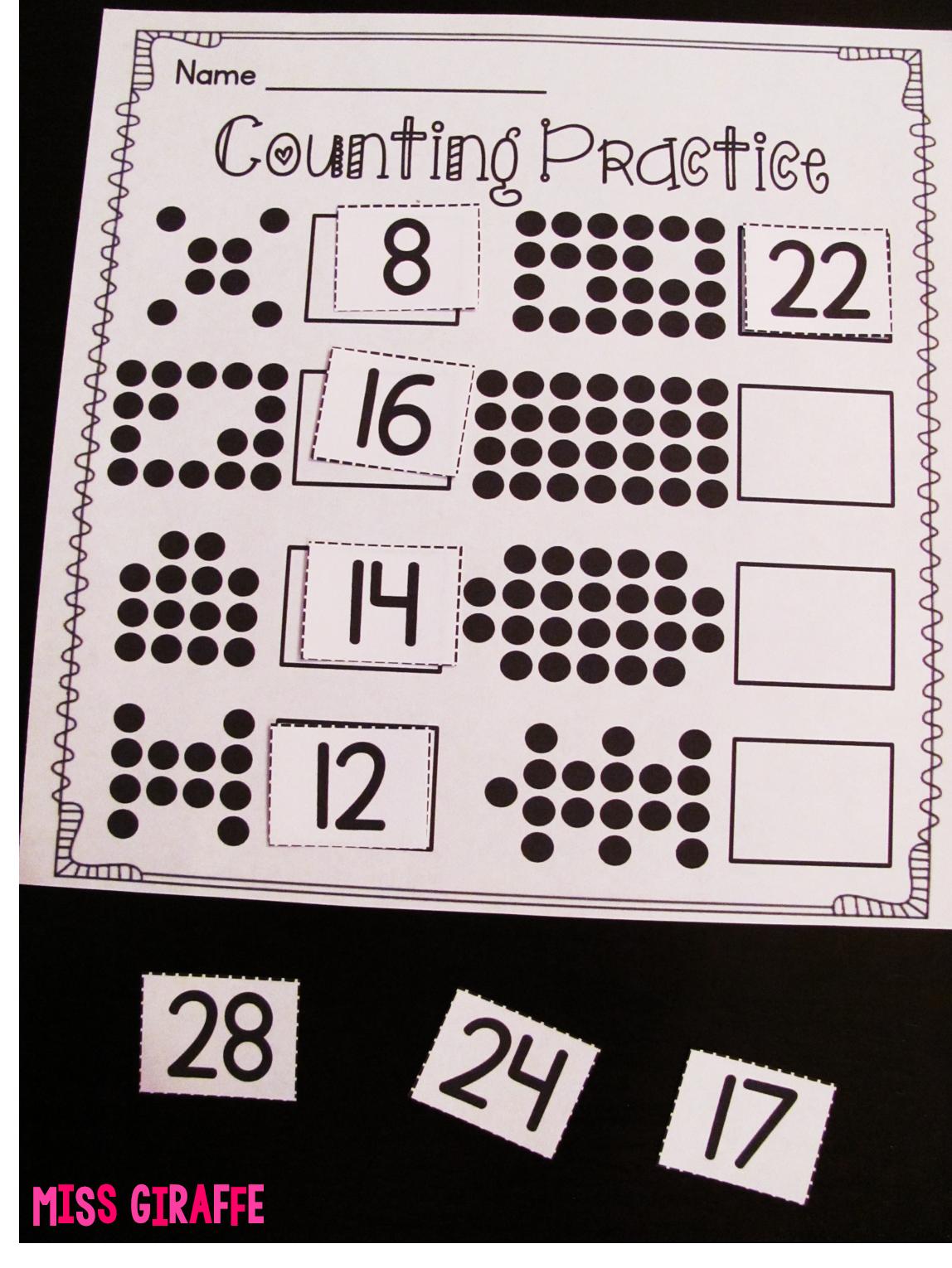 Miss Giraffe's Class: Building Number Sense in First Grade