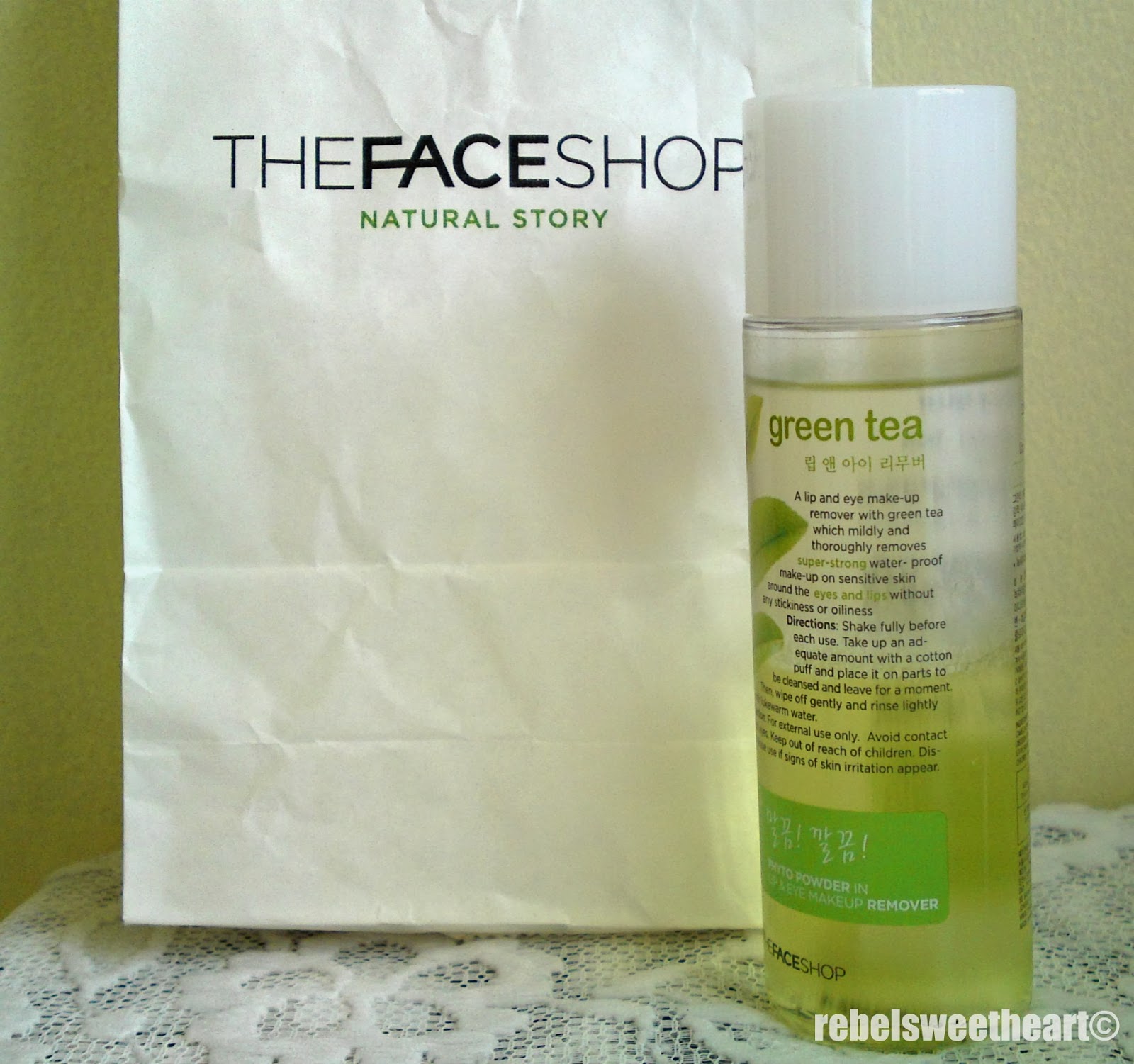 The Rebel Sweetheart.: Spotlight | The Face Shop Green Tea Phyto Powder ...