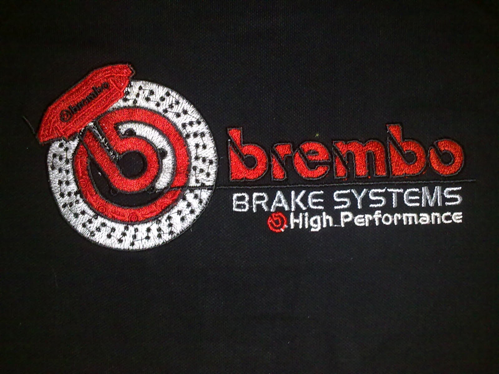 BREMBO Brake System T-Shirt (Collar) | MOTORSPORTS ATTIRES