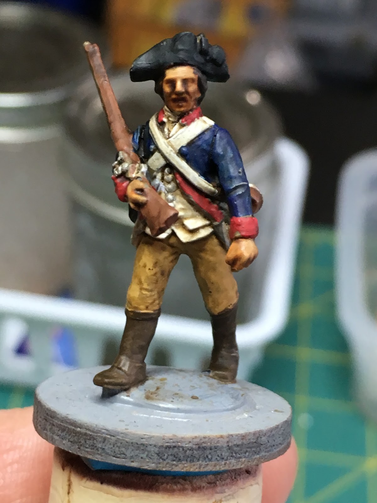 Operation: Wargaming!: Painted a 28mm AWI Figure