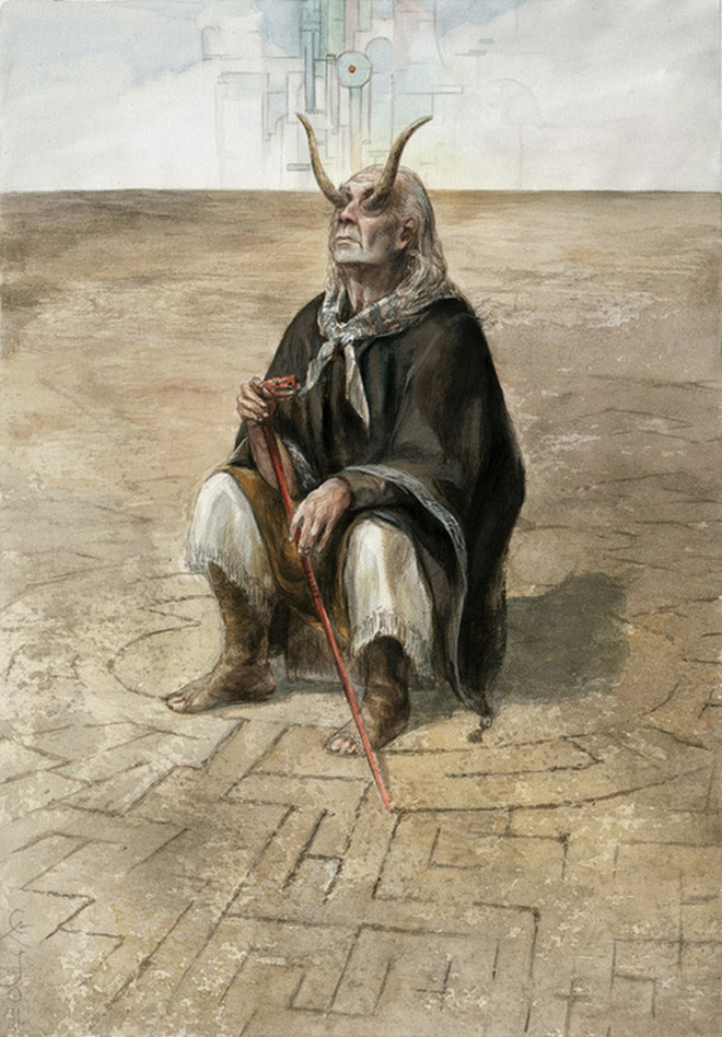 From the Pilgrim's Temple: Monster: Scrawler