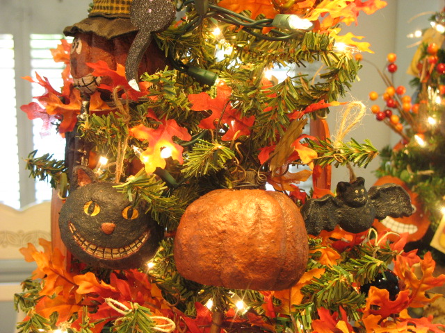 Country Creations By Denise: New Starlight Pumpkins Halloween Tree