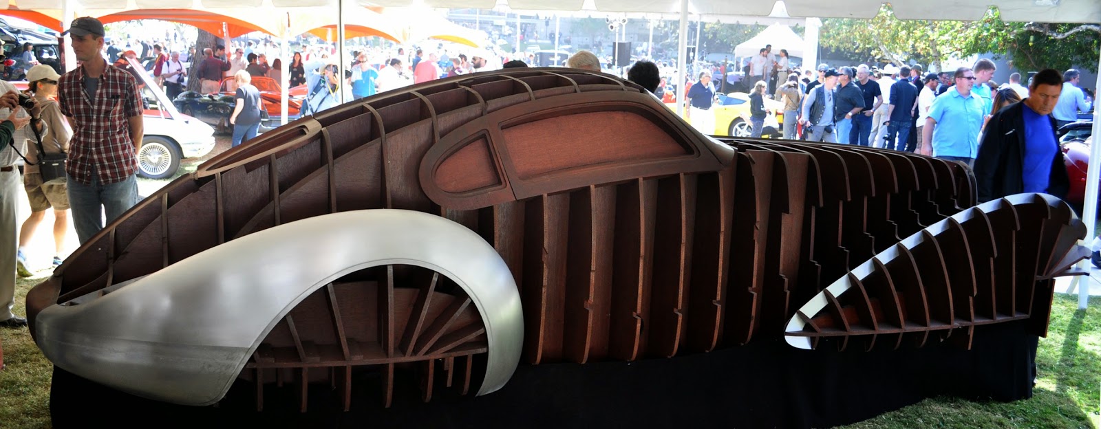 Just A Car Guy: Bucks, that woodcraft needed for handmade sportscars