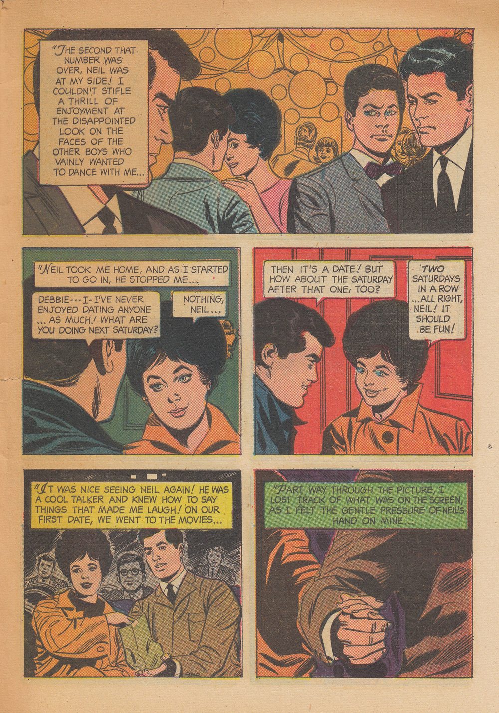Four-Color Shadows: Going Steady-Mike Sekowsky-1963