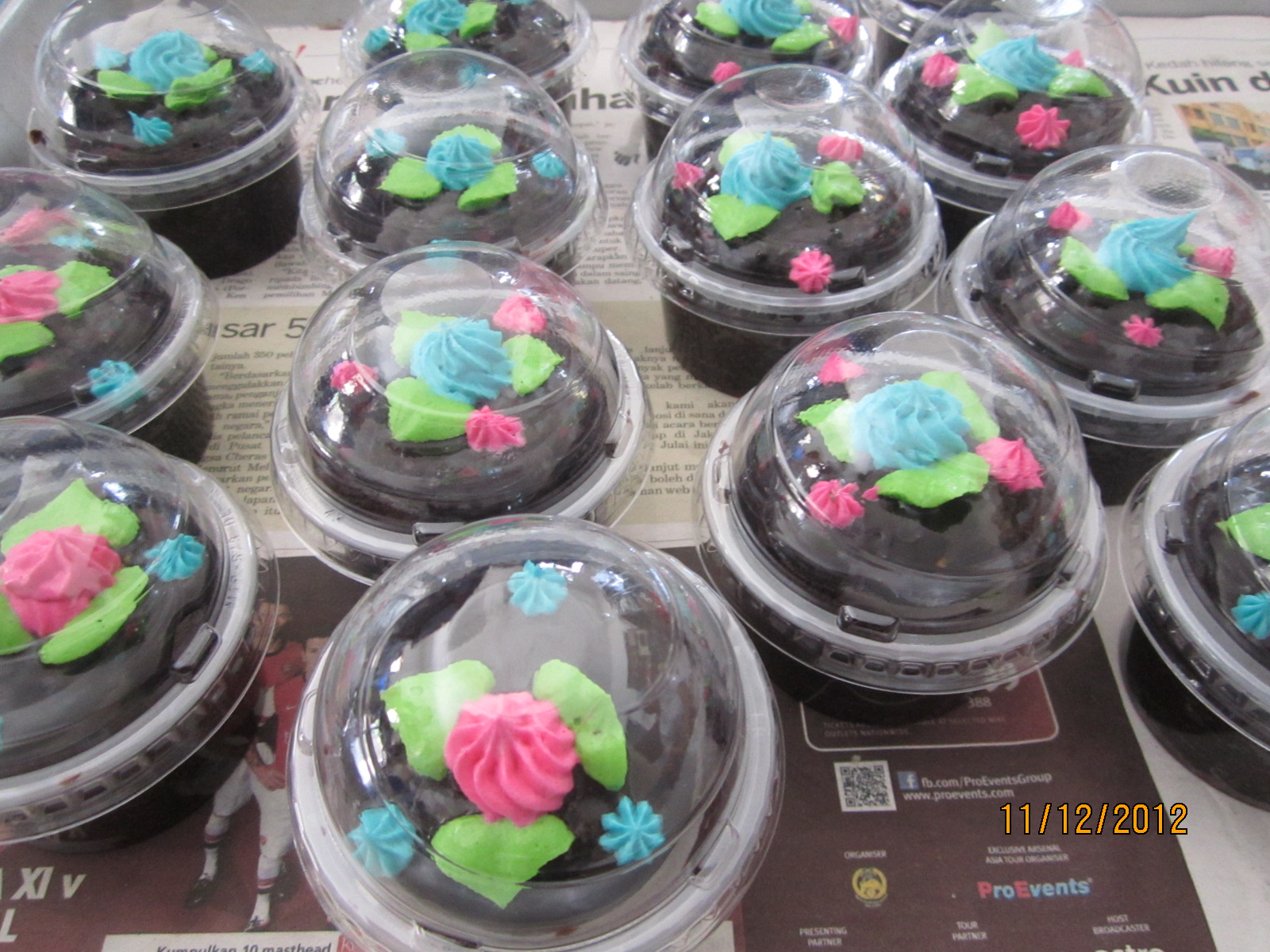 Anika MyRasa: TEMPAHAN CUP KEK DAN KEK KUKUS