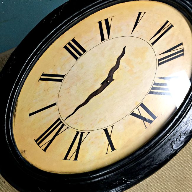 Making a Repurposed Clock Table