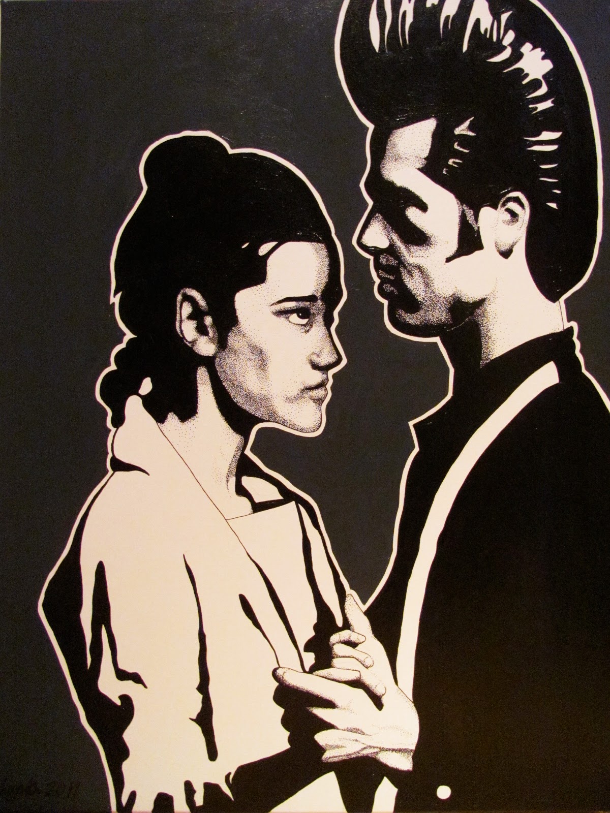 Lyneth Morgan presents: Johnny Suede 22" x 28"