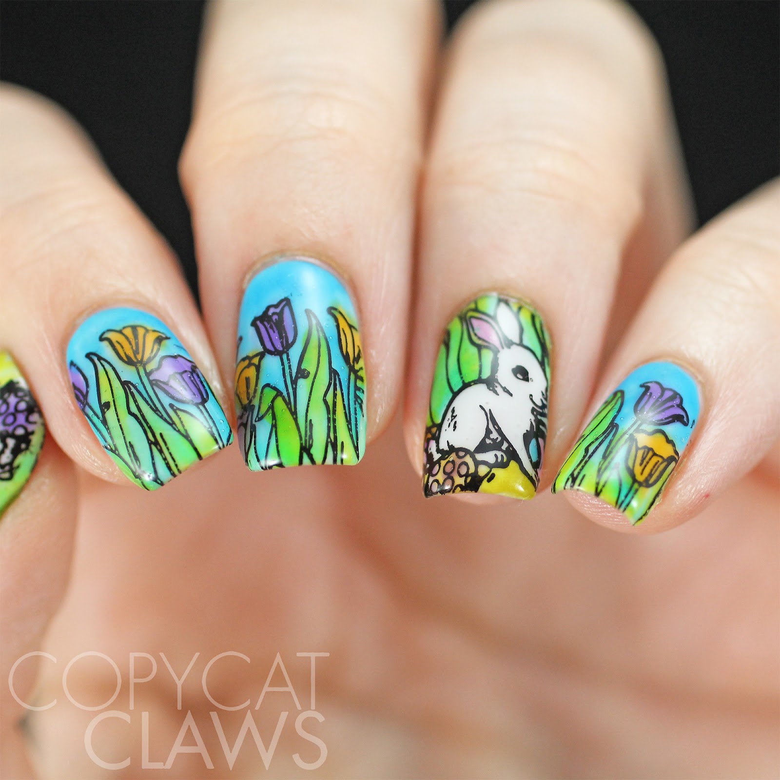 Copycat Claws: HPB and 40 Great Nail Art Ideas Present Spring Nails