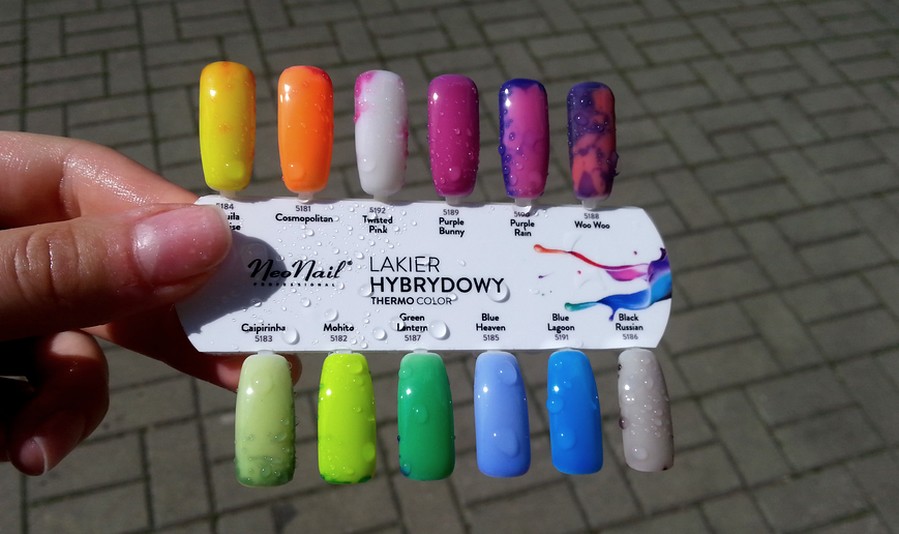 LAKIERY TERMICZNE-THERMO COLOR NEONAIL - Chemicznie Kosmetycznie