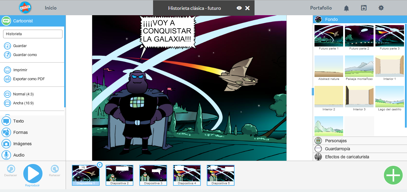 Todo está en la nube: Creaza: historietas, vídeos, editor de audio y ...