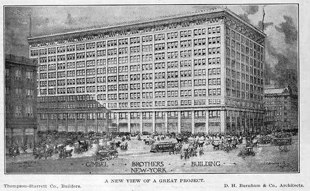 Daytonian in Manhattan: Gimbels Dept. Store -- 6th Avenue and 33rd Street