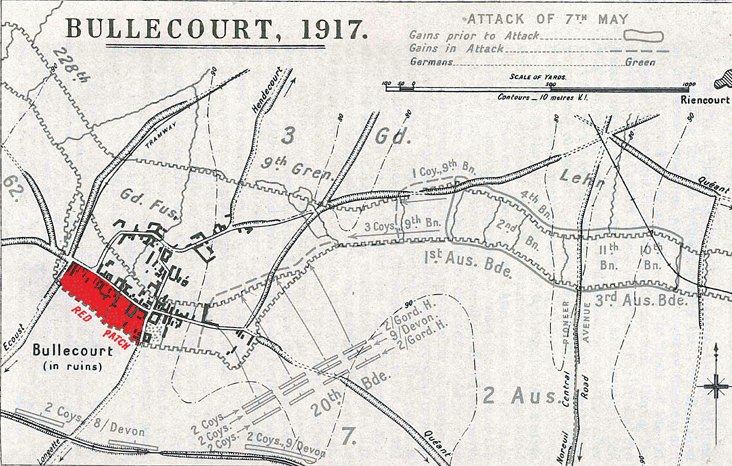 Bedfordshire at War: The Capture of Bullecourt