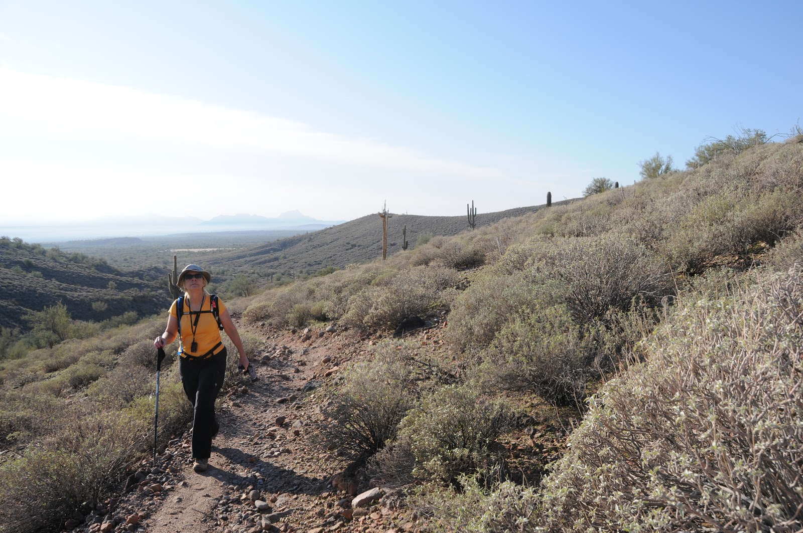 Arizona Hiking: Ridgeline hike above the Verde River Valley