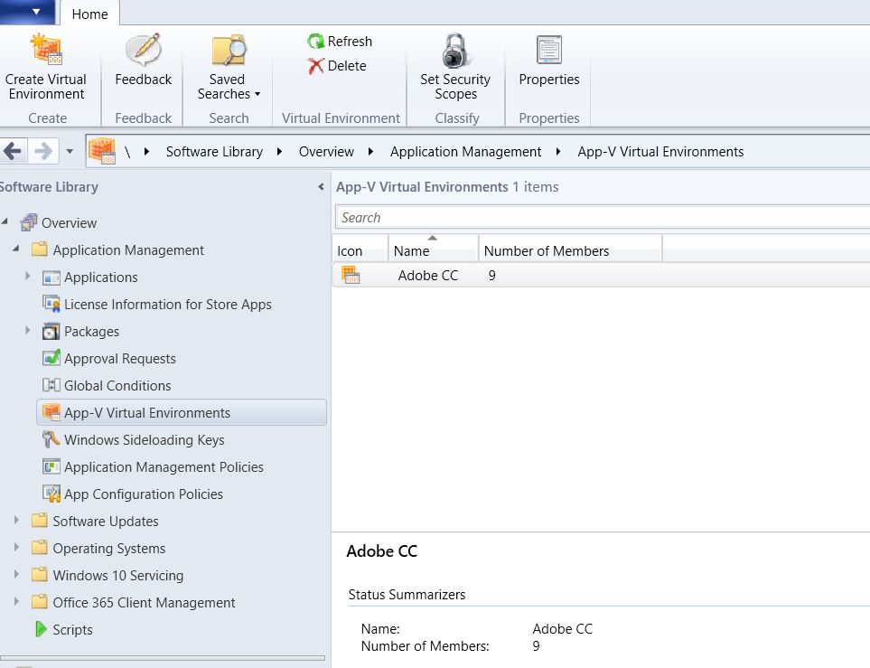 ConfigMgr and MSI Guide: App-V Virtual Environment in SCCM