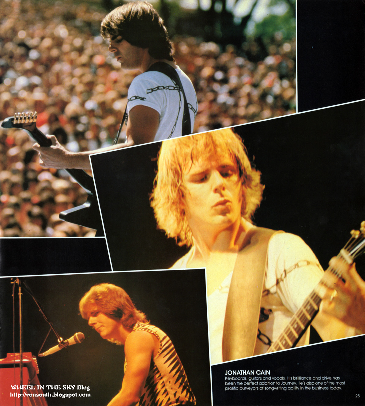 WHEEL IN THE SKY: Journey's Escape Tour 1981-1982 Tour Book Program ...