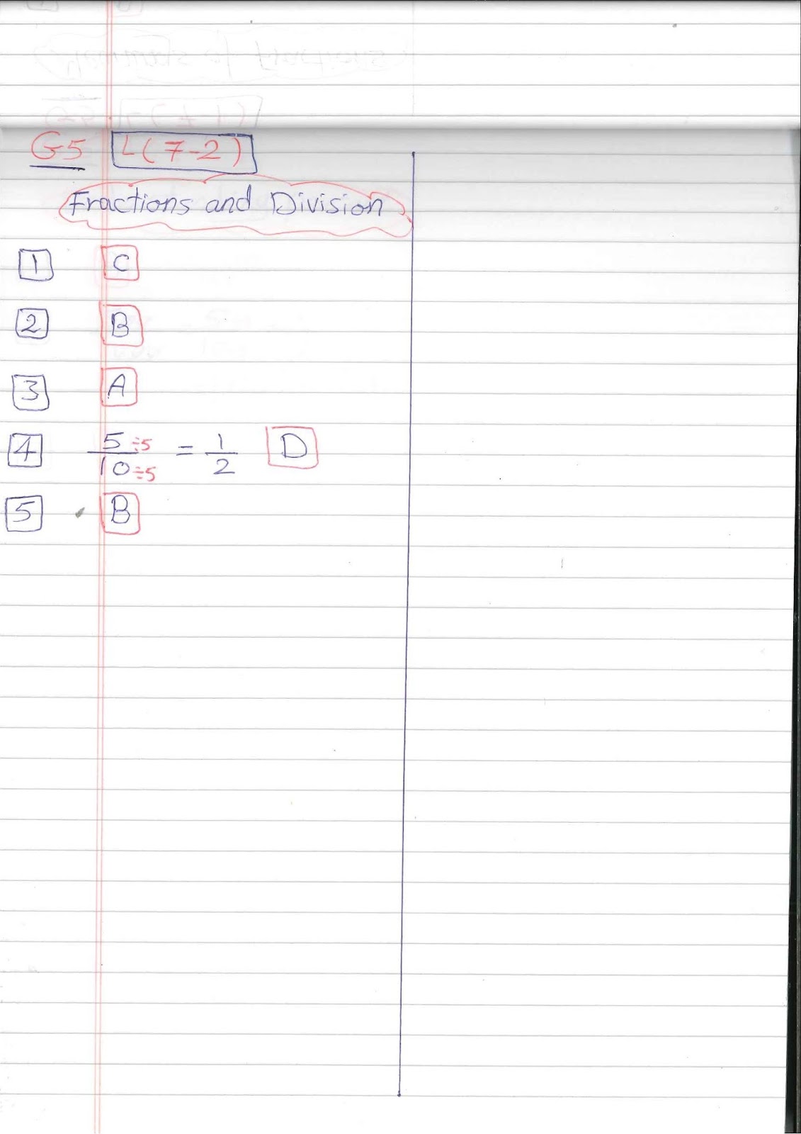 G5 Worksheets ~ Easy Math