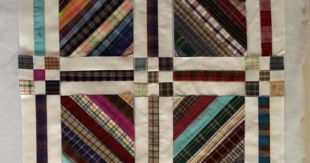 Susan's Quilt Creations: Plaid Strings UFO Finished