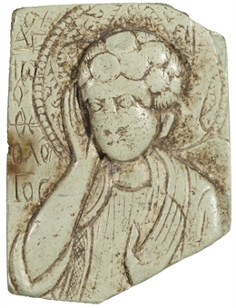 Byzantine icons on steatite