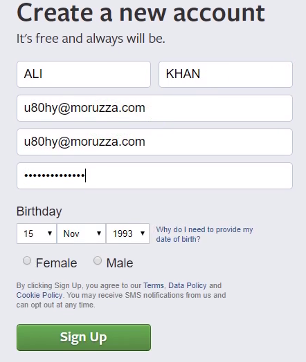 How To Make Unlimited Fake Facebook Accounts Without Mobile & Email ...