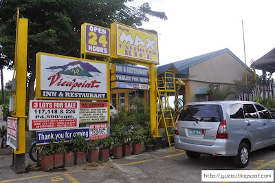 Jyuzou's Blog: Going Places - ViewPoint: Inn & Restaurant (Tagaytay)