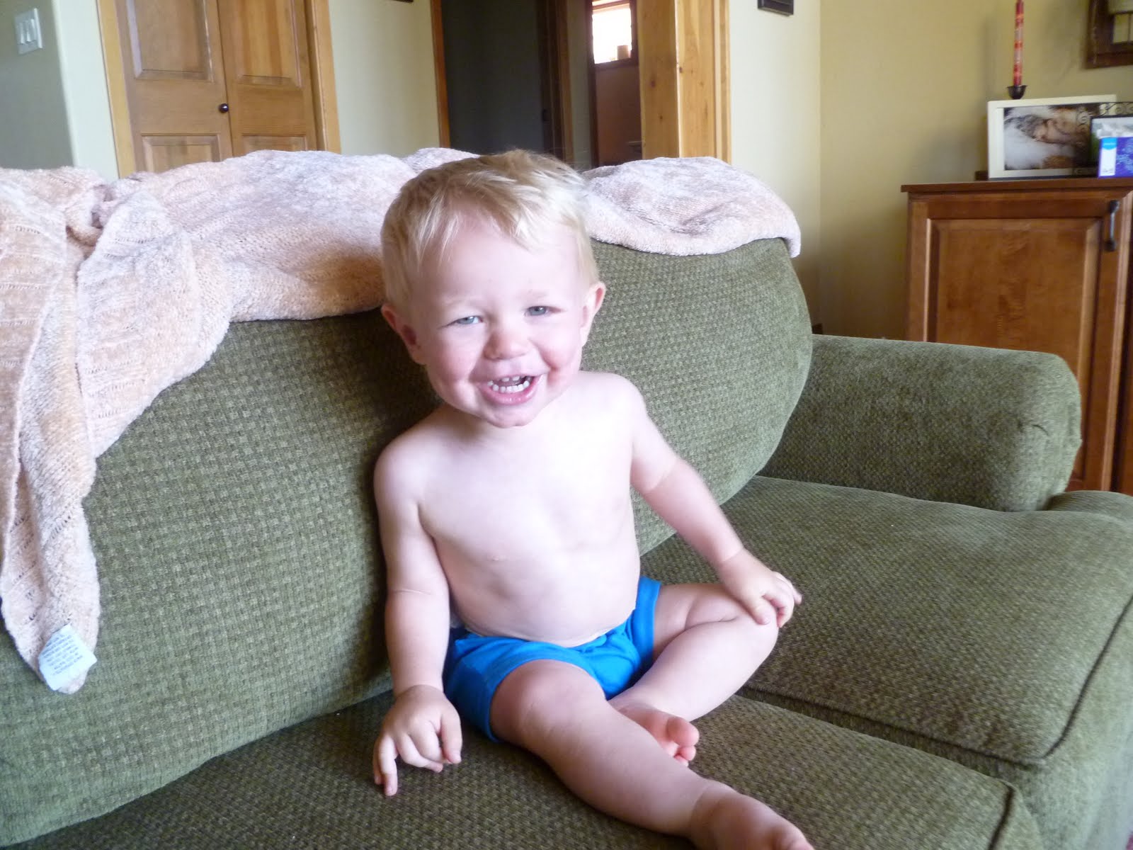 THE HUSZAR FAMILY: Potty time....life has sure changed around here!