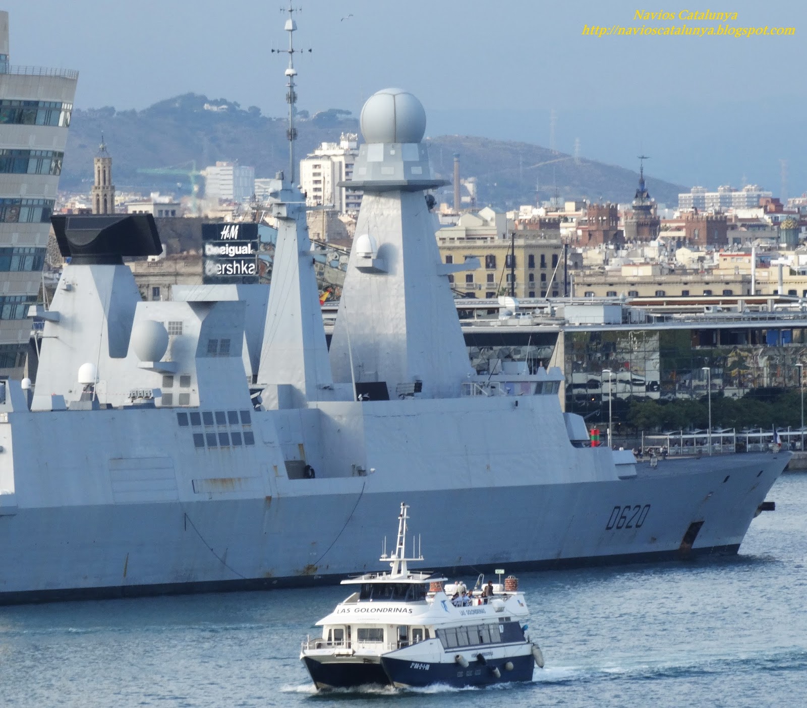 Navios Catalunya: Fragata Forbin ( D620 )